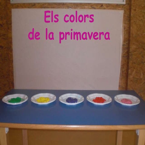 Els colors de la primavera p1 | PPTX
