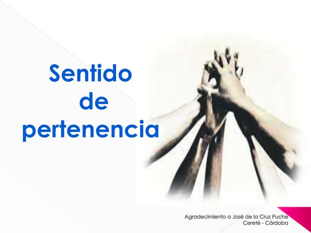 Identidad y pertenencia | PPTX