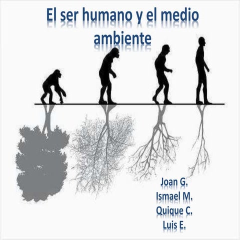 El ser humano y el medio ambiente | PPTX