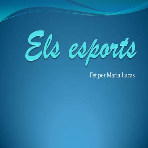 Els esports | PPT