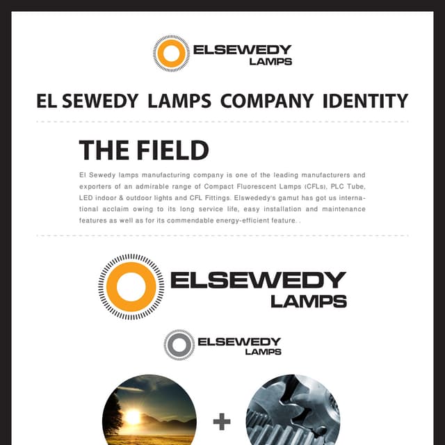 EL SEWEDY LAMPS COMPANY IDENTITY | PDF