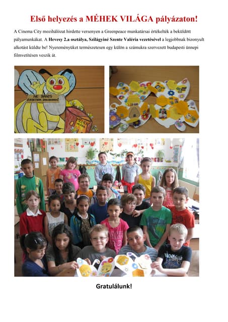 Matyika a szivárványos versenyen | PDF