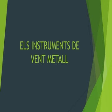 Els instruments de vent metall | PPTX