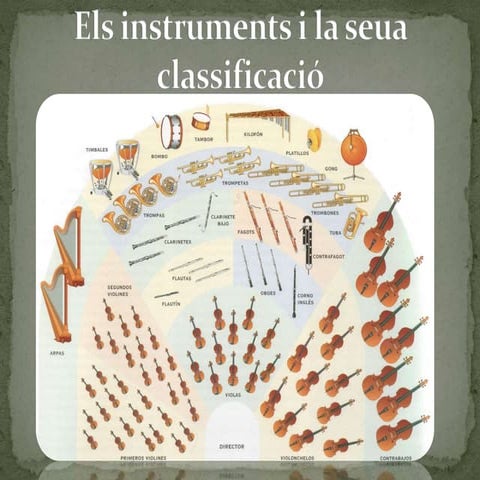 Els instruments i la seua classificació | PPT
