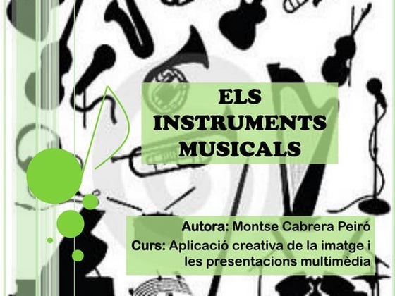 Els instruments | PPT