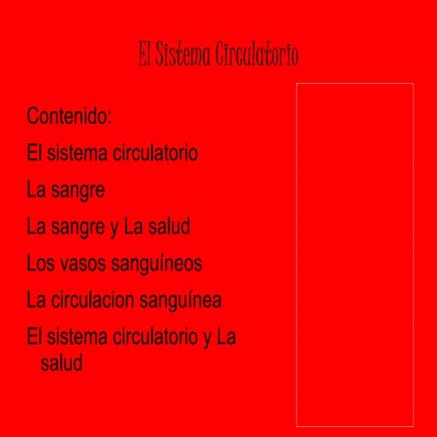 Sistema circulatorio -_2012 | PPT