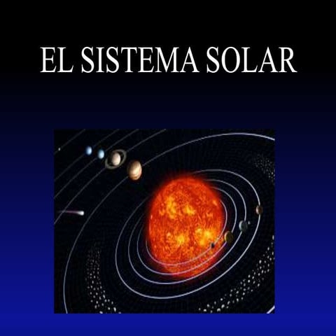 Planetas del sistema solar | PPTX