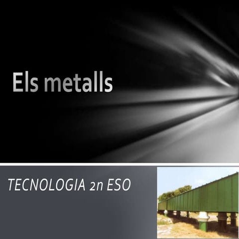 Els metalls | PPTX