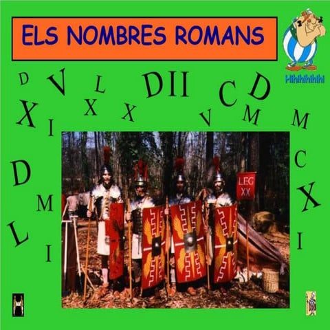 Els nombres romans | PPTX