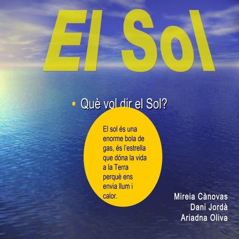El sol | PPT