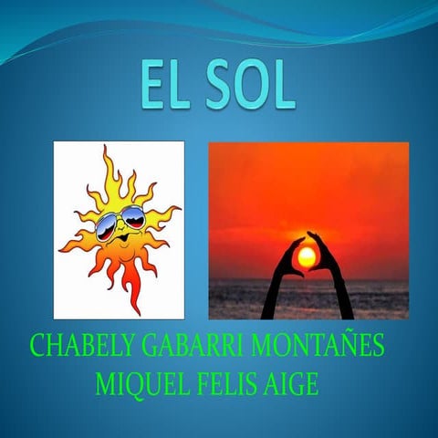 El sol | PPTX