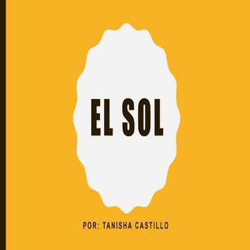 El sol | PDF