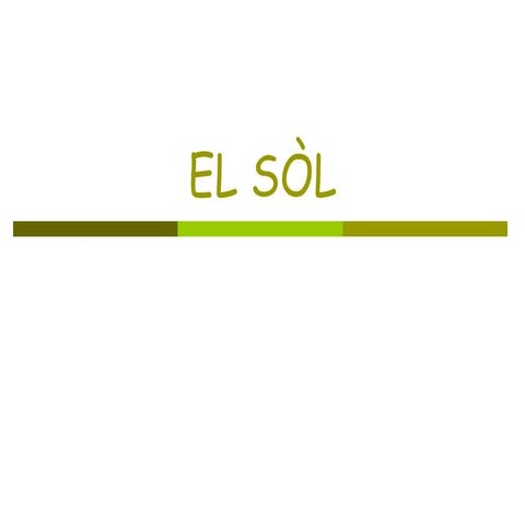 El sol[1] | PPT