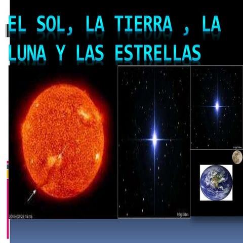 El sol, la tierra , la luna | PPTX