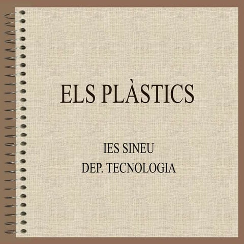 Els plastics 3r | ODP