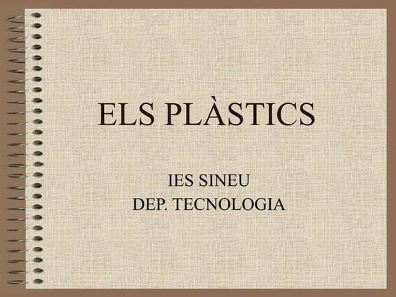 Plastics | PDF