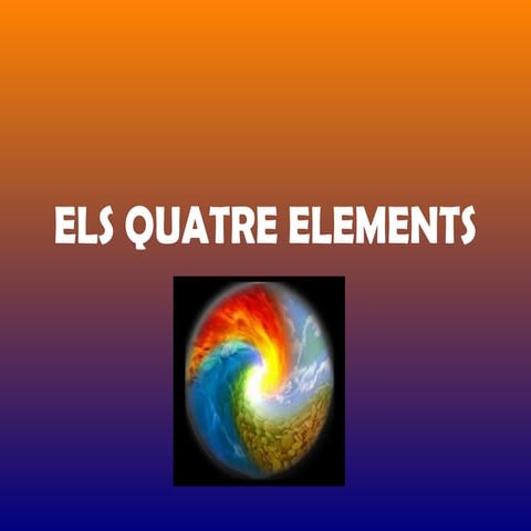 Els quatre elements | PPT