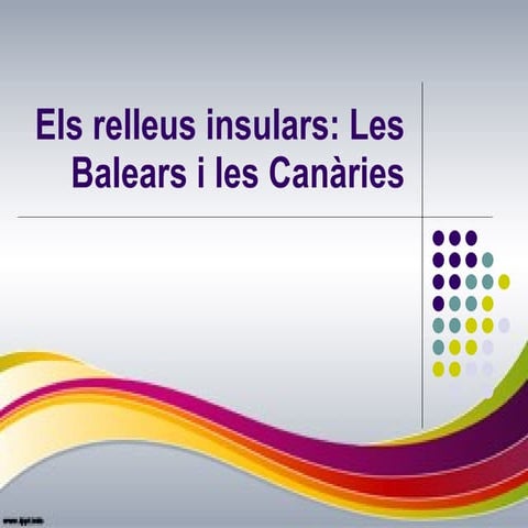 Els relleus insulars | PPT