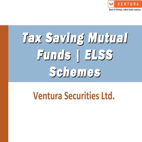 ELSS Schemes | PPT