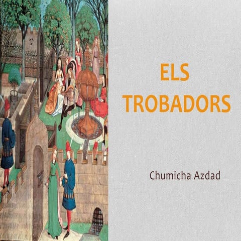 Els trobadors | PPTX