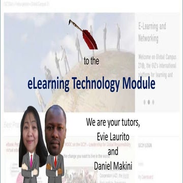 eLearning Technology Module for ECSU-ELT | PPTX