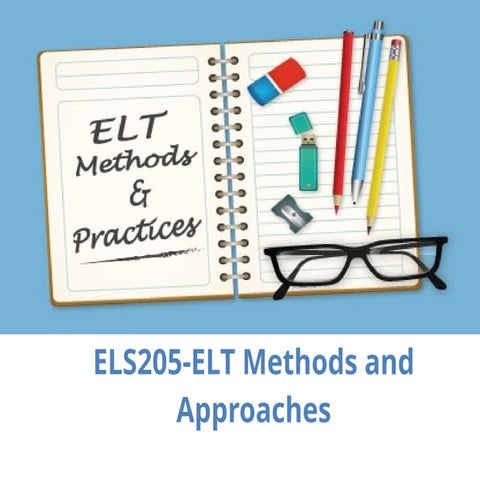 English Methods and Approaches in teaching English as a Second Language ...