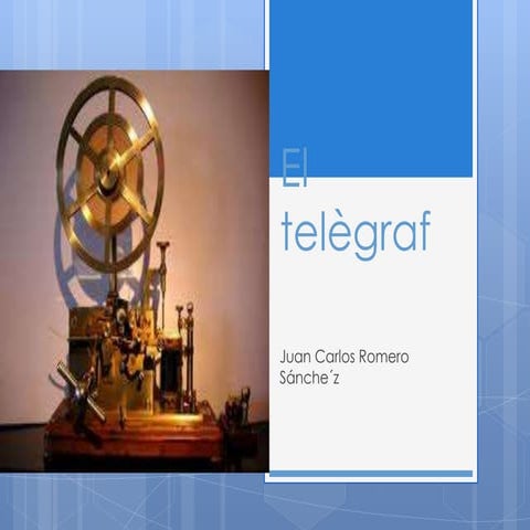 El telègraf | PPTX