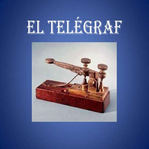 El telègraf | PPTX