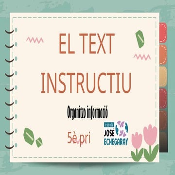 ILEC 5_El text instructiu_d'illa en illa | PPTX