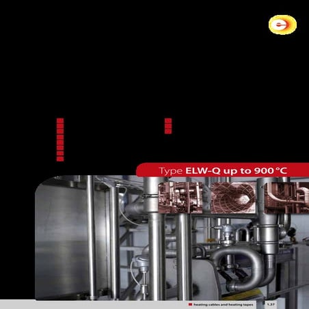 Eltherm ELW-Q Heat Trace Cable - Spec Sheet | PDF | Commodities | Economy