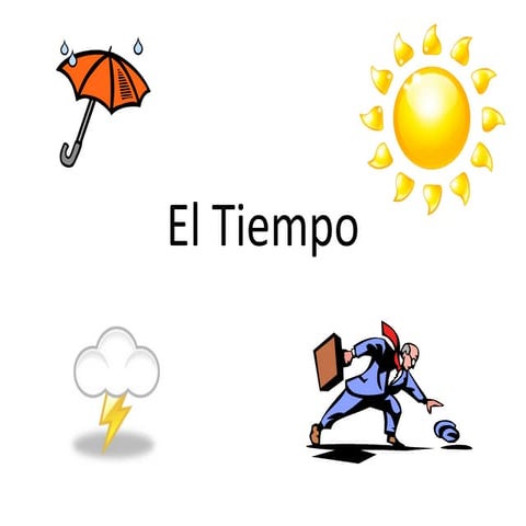 El tiempo | PPT | National & Civic Holidays | Holidays