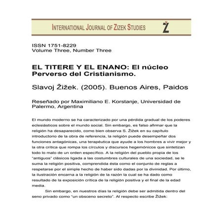 El titere y el enano | PDF