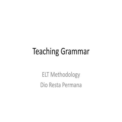 Elt methodology 1 | PPTX