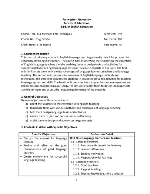 Professional development in elt | PDF