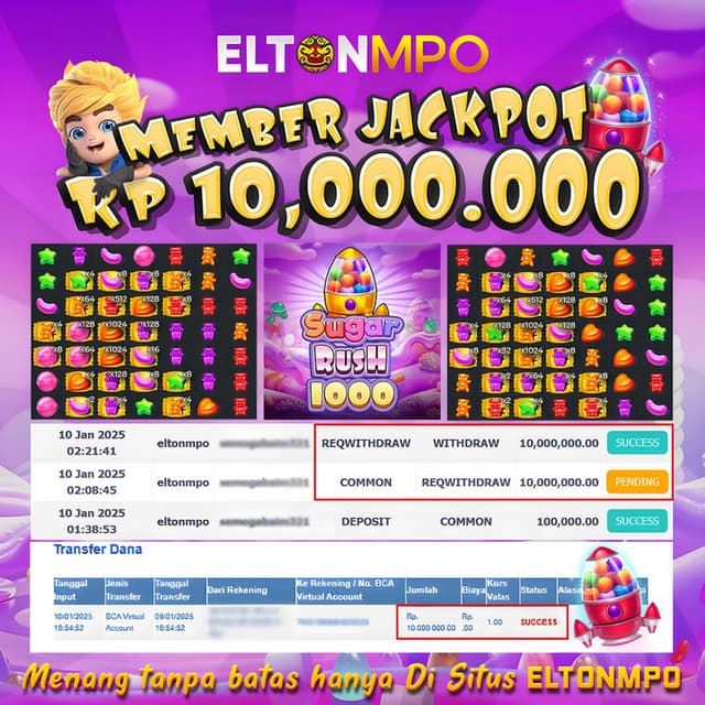 ELTONMPO MEMBER JACKPOT 10.000.000 PRAGMTICPLAY | PDF