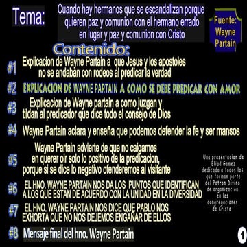 El Trato Que Se Le Da Al Que Dice Toda La Verdad Del Evangelio Por