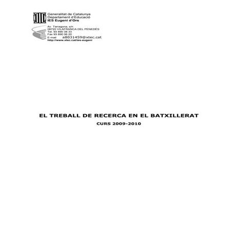 Programació 2n batxillerat | DOC