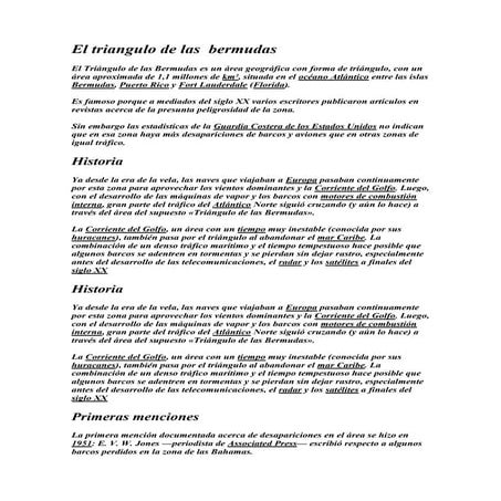El triangulo de las bermudas | PPTX