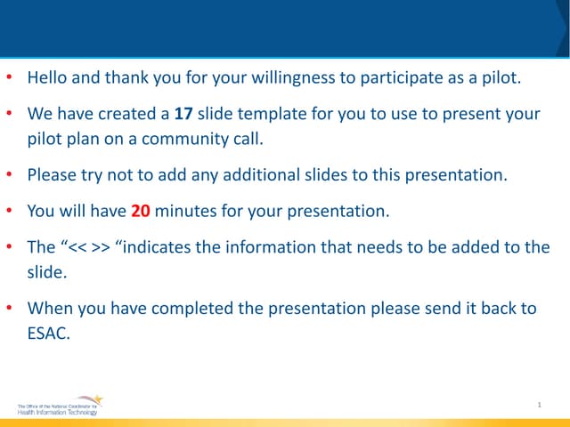 Piloting Solutions: The Process | PPTX
