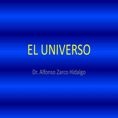 El universo | PPT