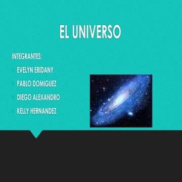 El universo | PPTX
