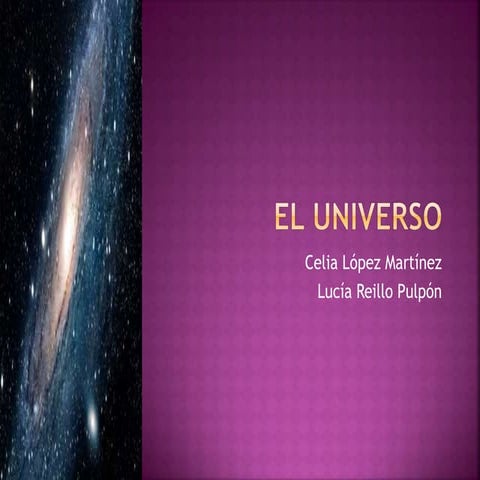 El universo | PPTX