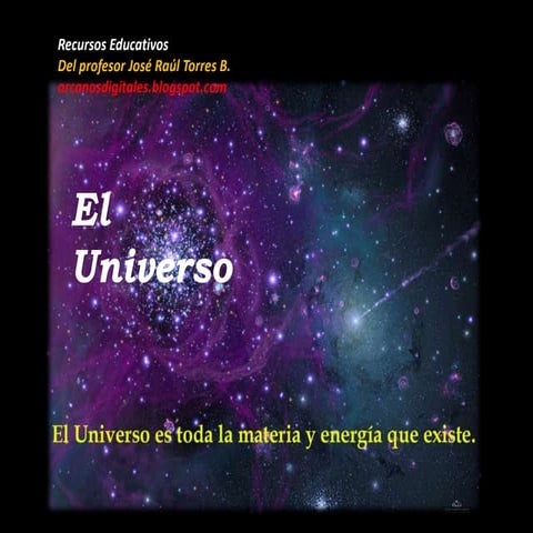 El universo. | PPTX