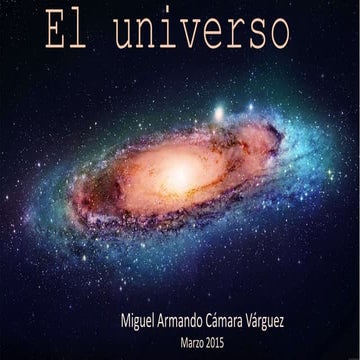 El universo | PPTX
