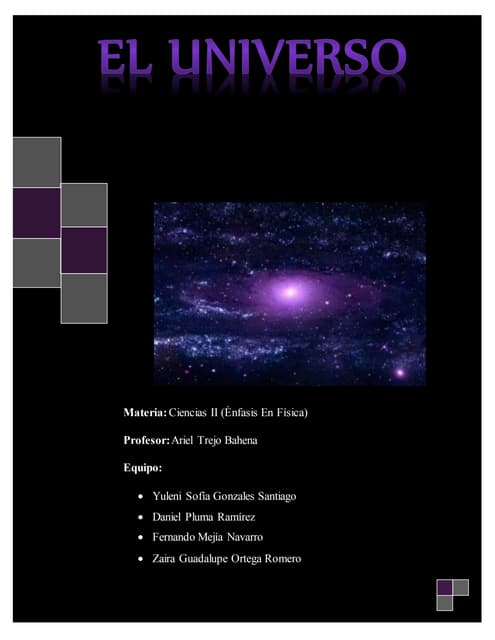 Diapositivas el universo | PPT
