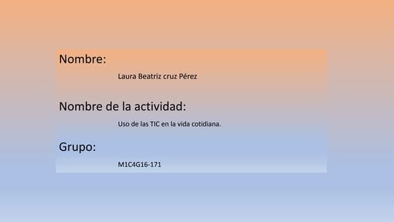 Actividad integradora 6. Crear un recurso multimedia | PPTX | Technology & Computing