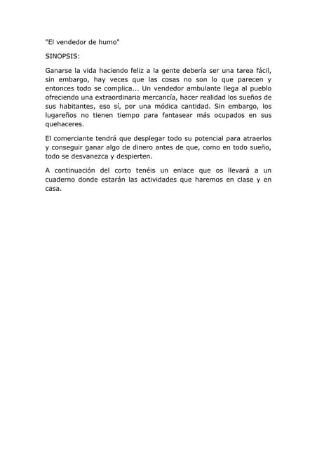 Vendedor de humo | PDF
