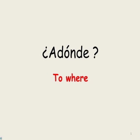 El verbo "ir" (to go) + (a) ~ ppt used in class | PPTX