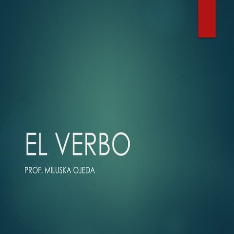 EL VERBO, Clasificación, Tipos y criteriosPrimera Opción UNSAAC.pptx