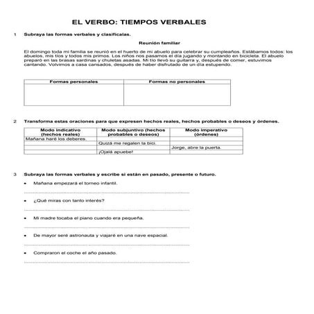 El verbo tiempos_verbales0 (1) | PDF